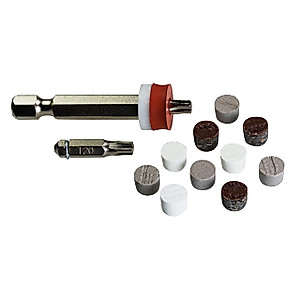 Simpson Strong-Tie AZK20EW - Deck-Drive DCU Screw Plugs Azek - English Walnut 75ct