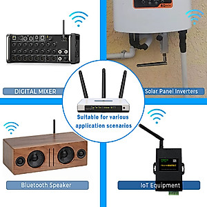 WiFi Antenna WiFi, WiMAX Bluetooth and Zigbee Right Angle Profile RP SMA Plug