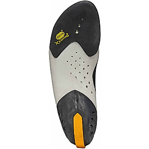 SCARPA Booster Vegan Rock Climbing Shoes for Sport Climbing and Bouldering - Specialized Performance for Sensitivity and Support - Black/Orange - 7