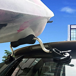 Newcod Kayak Roller, Kayak Loader with Suction Cup for Kayak Canoe Roof Load Assist