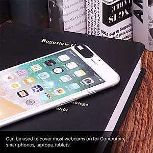 LUC Webcam Cover Slide, 6 Pack Ultra-Thin Laptop Web Camera Cover, Compatible with MacBook, Laptop, PC, Computer, iMac, iPad, Protect Privacy and Security