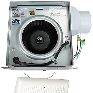 Harrier Hardware Very Quiet Bathroom Exhaust Ventilation Fan 70 CFM, 2.0 Sone