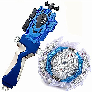 Mopogool Metal Fusion Play Blade Blade Toy Set B Blades Toys DB Booster B-189 Guilty Longinus.Kr.MDS-2 Battling Top Toys Bey Battle Blade Burst Evolution Left & Right Spin String Launcher Grip