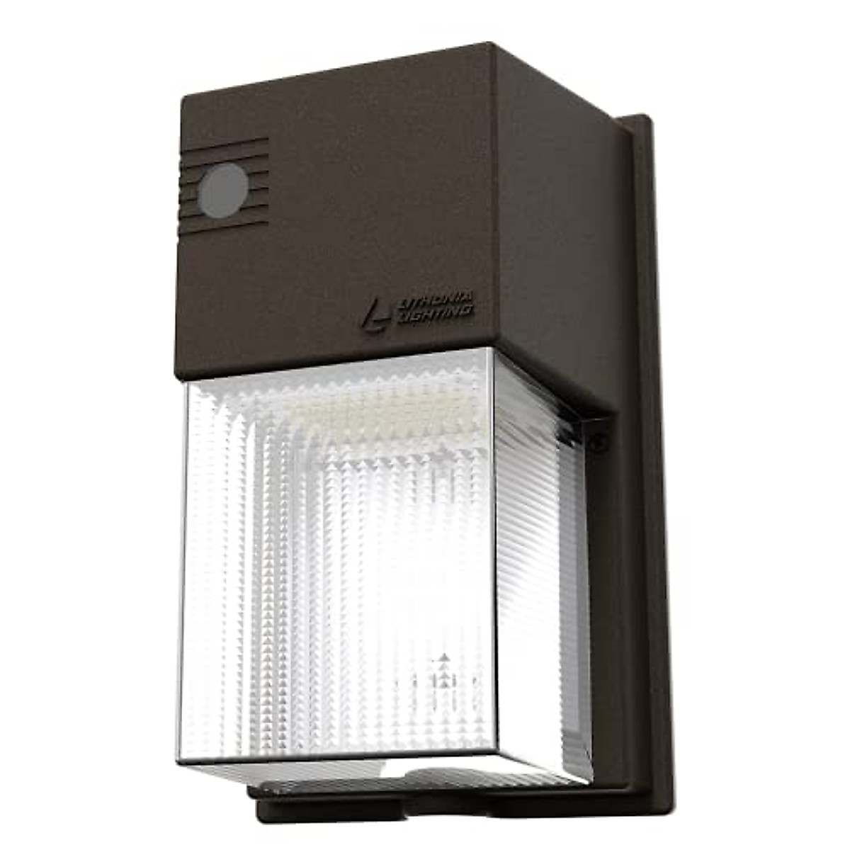 Lithonia Lighting TWS LED ALO SWW2 MVOLT PE DDB M2 LED Wall Pack with Switchable Color Temperature, Adjustable Lumen Output and Switchable Photocell, MVolt 120-277V, Dark Bronze