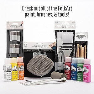 Plaid Learn to Paint Premium Brush Set, 50536 (10-Piece), 1-(Pack)