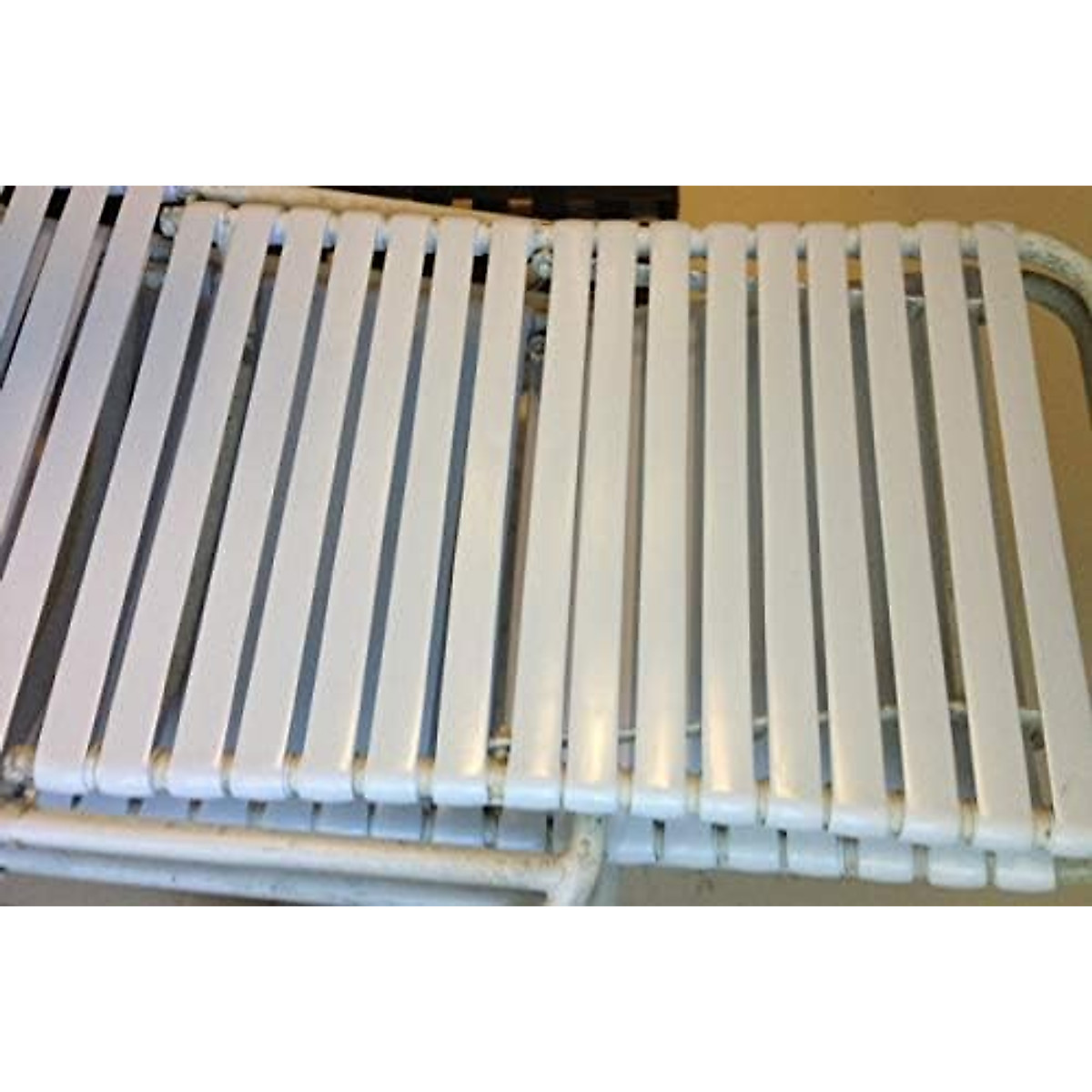 1.5" Wide x 20' Roll Vinyl Strap for Patio Chairs, Lawn Furniture, and Deck Chairs, Make Your Own Replacement Straps, Plus 20 Free Fasteners, (Black)