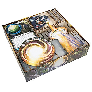 The Broken Token Board Game Organizer - Cosmic Encounter Compatible Collector's Edition Game Crate & Storage Box with Multiple Trays