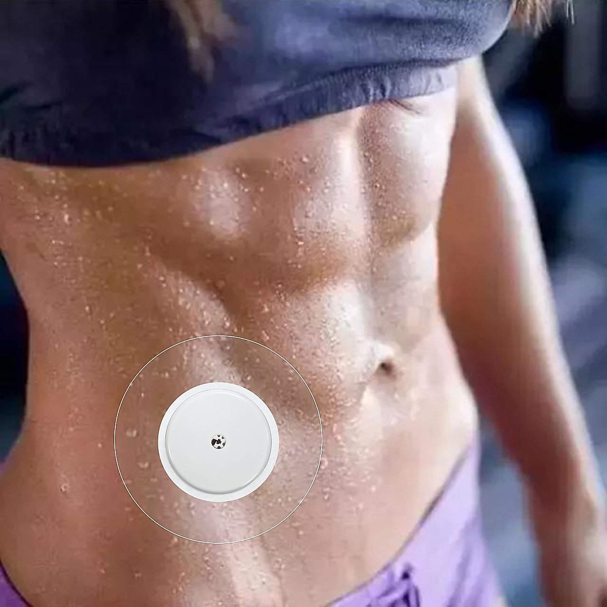 No-Hole 30-Pack Patches Protection Stickers, Pre Cut Clear Waterproof Adhesive Patches for Freestyle Libre, Enlite, Medtronic Guardian Sensor