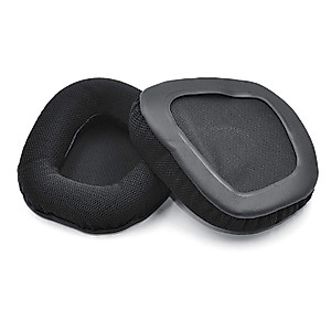 Void RGB Ear pads defean Replacement Ear Cushion Cover Compatible with Corsair Void RGB Elite USB Premium Gaming Headset，High-Density Noise Cancelling Foam (Black Fabric)