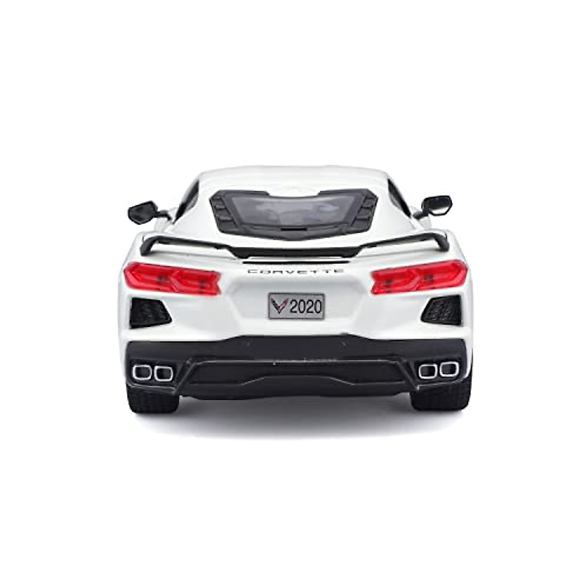 Maisto 1:24 Assembly Line 2020 Chevrolet Corvette Stingray Coupe, White