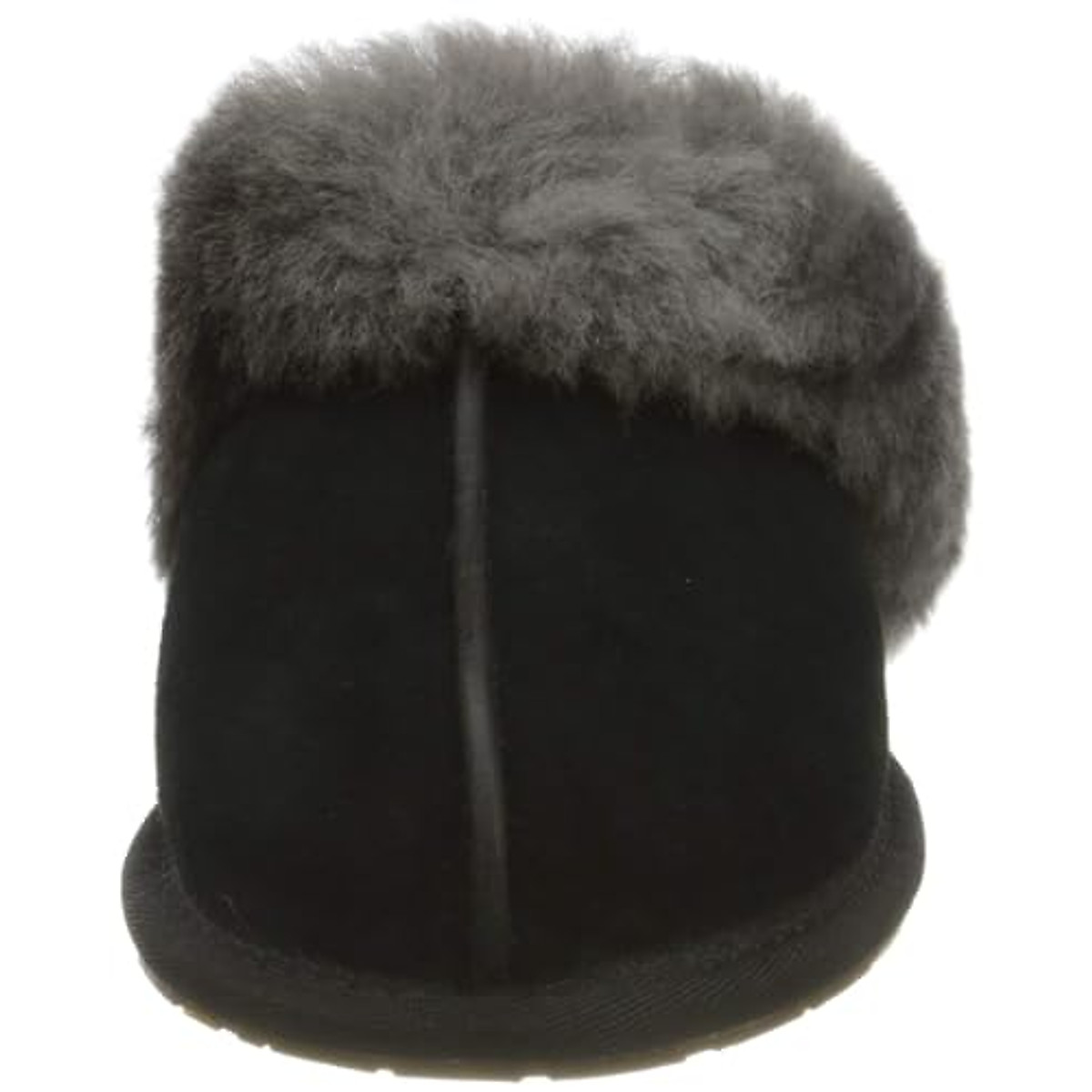UGG Women's Scuffette Ii Slipper, Black/Grey, 08