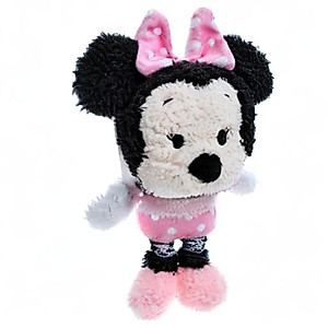 KIDS PREFERRED Disney Cuteeze Minnie Mouse Stuffed Animal Plush Toy - for Babies and Toddlers, Multicolor, 6 inches