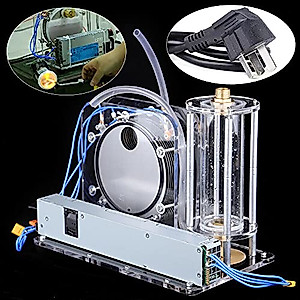 Electrolysis Water Machine Dry Hydrogen & Oxygen Generator Water Welder Dry Type Oxyhydrogen Generator Stainless Steel 200W