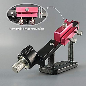 Adjustable Fletching Jig Tool Arrow Fletching Stick Kit Feathers Vanes with Straight Clamp for DIY Archery Arrows Crossbow Bolts (Blue)