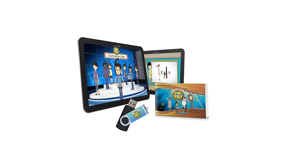 Memorize Times Tables Fast | Times Tales Deluxe w/USB
