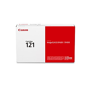 Canon Genuine Toner Cartridge 121 Black (3252C001), 1-Pack, for Canon imageCLASS D1650, D1620 Laser Printer