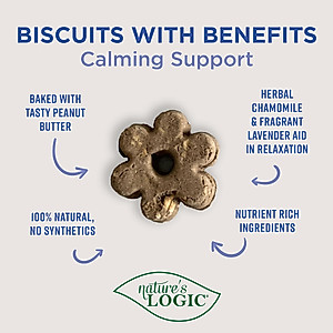 Nature's Logic Biscuits with Benefits Calming Support, 12oz