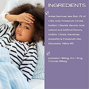 ALFA VITAMINS GenesisVit Electrolyte Solution, Hydration Drink, 12 Bottles, 16.9 fl oz Each - 12 Pack (Grape)