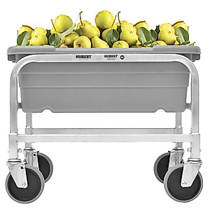 HUBERT Lug Dolly Aluminum - 25" L x 16 3/4 W x 18 13/20 H