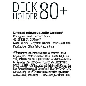 Deck Holder 80+ Yellow