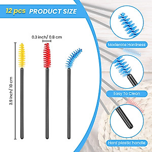 Hummingbird Feeder Cleaning Brush Mini Nylon Brush Set Brush Cleaner for Baby Bottles, Tubes, Jars, Bird Feeder (12 Pieces)