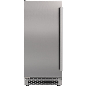 Avallon AIMG151GSSILH 15 Inch Wide 26 Lbs. Built-In/Free Standing Ice Maker with 56 Lbs. Daily Ice Production and Wash Mode