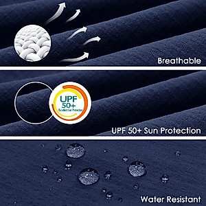 LastFor1 Women's Outdoor Skort Golf Skorts Active Athletic Skort UPF 50+ Hiking Casual Skirt Quick Dry with Pockets Blue M