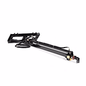 Titan Attachments Telescoping Hydraulic Skid Steer Truss Boom V2 26 Foot Reach