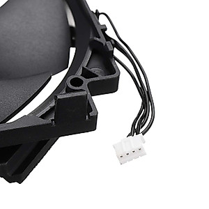 Replacement CPU Cooling Cooler Fans 5 Blades 4 Pin Cooling Fan for Xbox One Slim Console