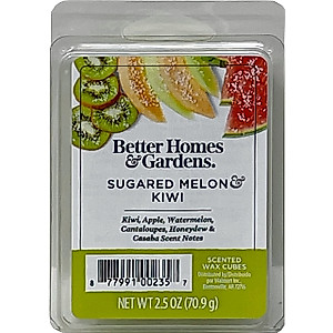 Better Homes and Gardens Sugared Melon Kiwi Scented Wax Cubes - 4-Pack
