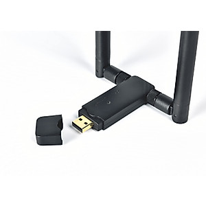 Panda Wireless® PAU0D AC1200 Wireless AC USB Adapter w/Dual Antennas - Windows 7/8/10/11/2019/2022, Chrome OS, Zorin, MXLinux, Mint, Ubuntu, Fedora, openSUSE, Rocky, Kali Linux and Raspbian