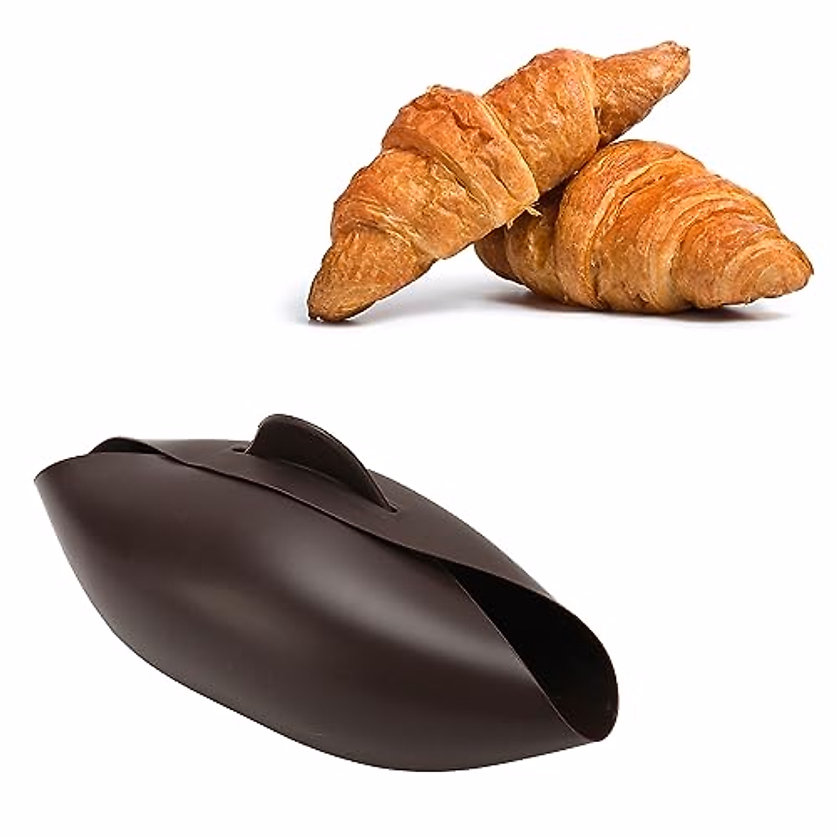 VBESTLIFE Silicone Bread Maker Cloche Bread Baker Loaf Pan, Easy Release, High Temperature Resistant, Microwave Cooking, Dishwasher Safe