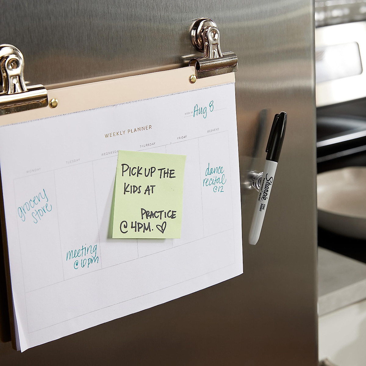 Sharpie Permanent Markers, Fine Point, Black, 12 Count