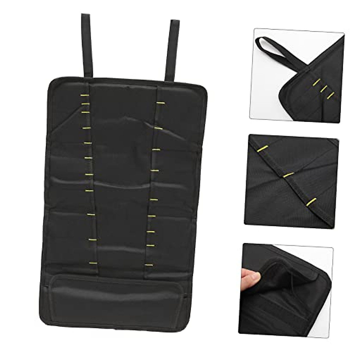 IMIKEYA Knife Bag Chef Tools Protector Portable Pouch Knives Accessory Pouch Holders Para Guardar Travel Chef Knife Case Carrier Cases for Collections Knives Pouch Pen Black Oxford Cloth