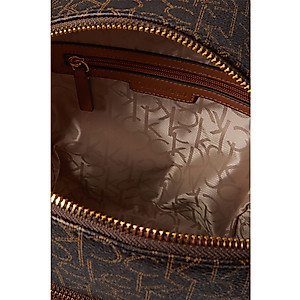 Calvin Klein Maya Backpack Brown/Khaki/Caramel One Size