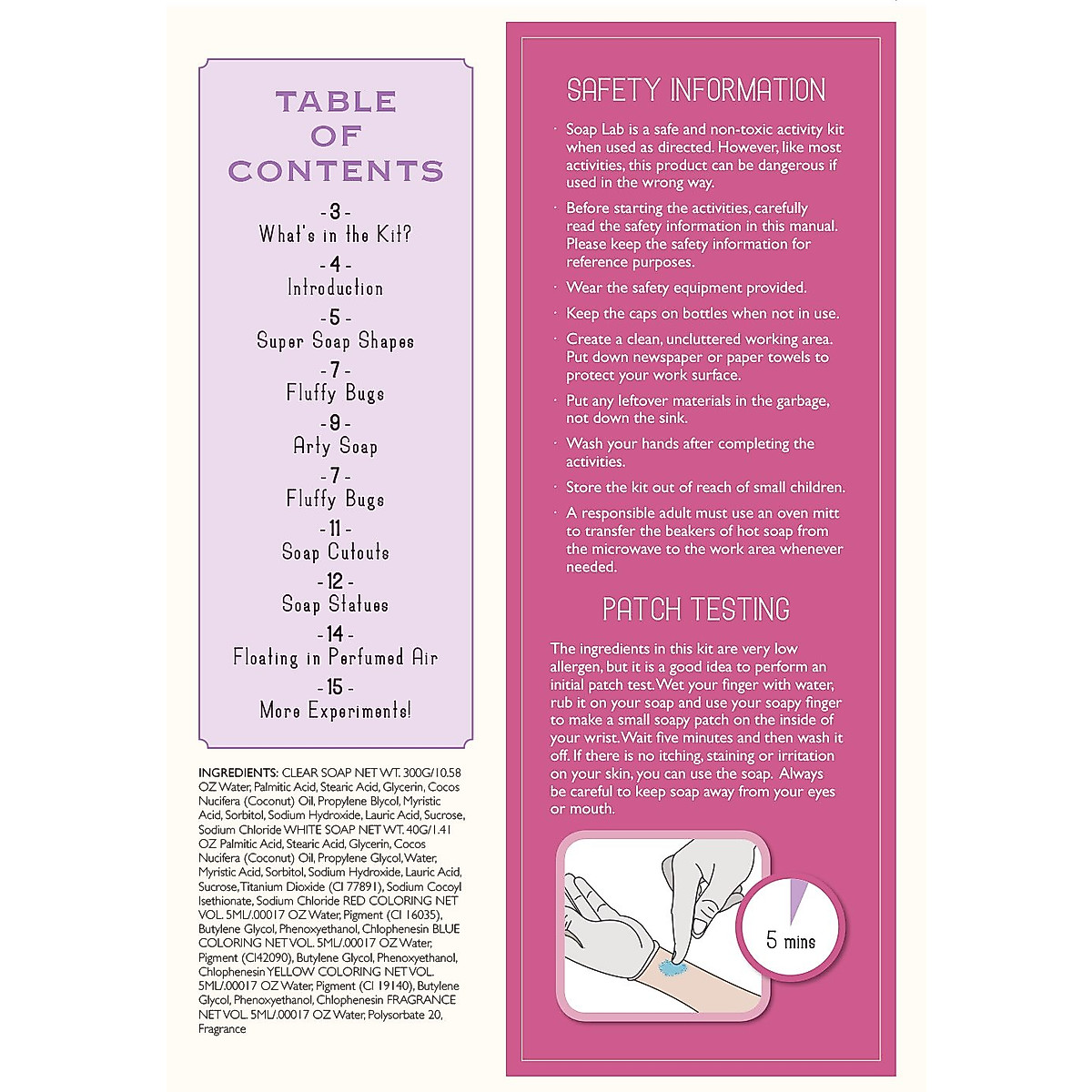 MindWare Science Academy Soap Lab - 20 piece soap making chemistry kit for boys & girls