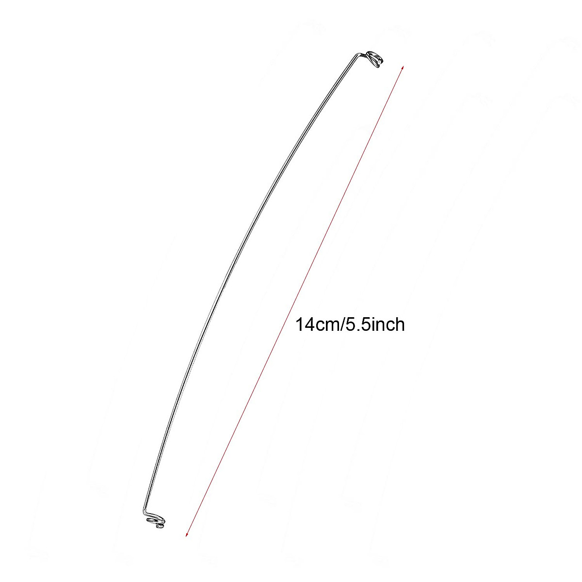 TorSor 10 Pack Cheese Slicer Wire Replacement Cheese Cutter Wires Repair Stainless Steel 14cm 5.5 Inch Knife Blade Refill for Block Cheese Slicers Board Cutting Pie Ham Home Restaurant Kitchen