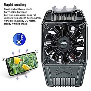 125 Cell Phone Cooler Mobile Phone Radiator Small and Portable USB Charging