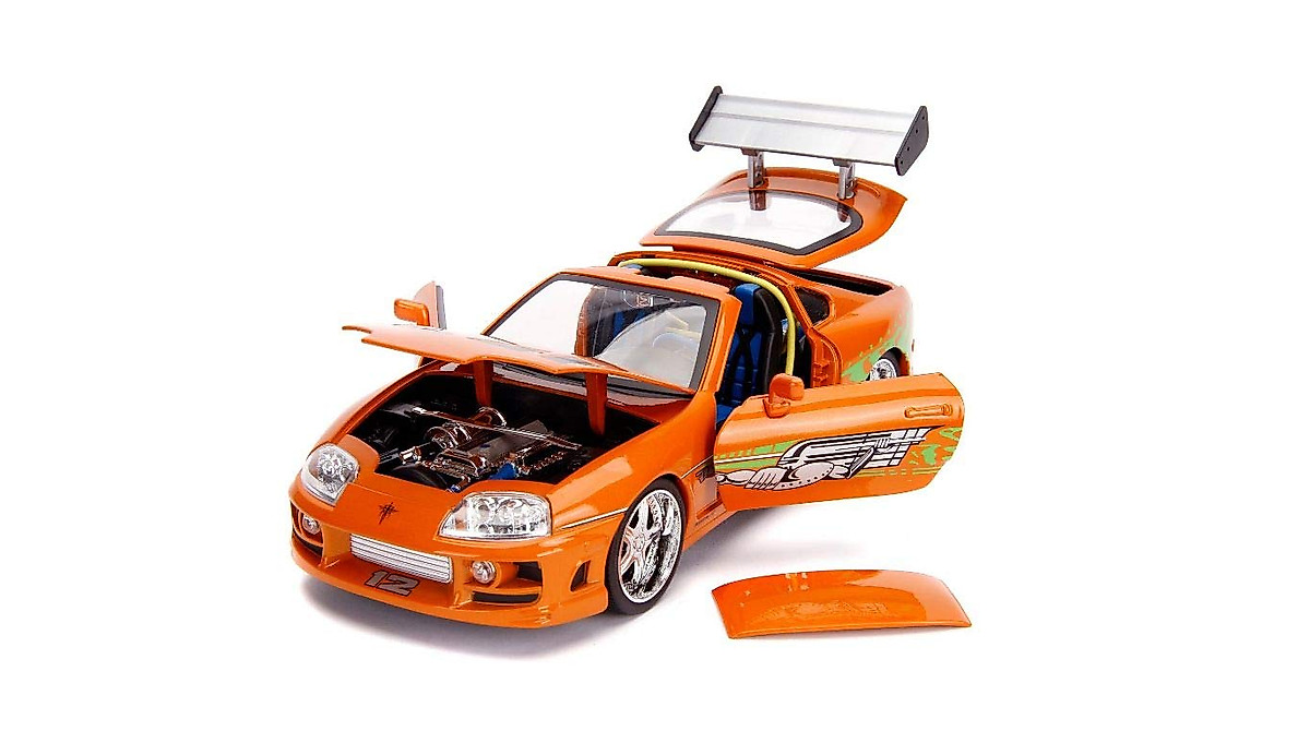 Fast & Furious Toyota Supra Die-cast Car with Figure