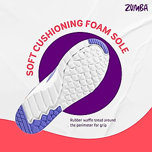 ZUMBA Women’s Air Classic High-Top Athletic Shoes, 12, Multi