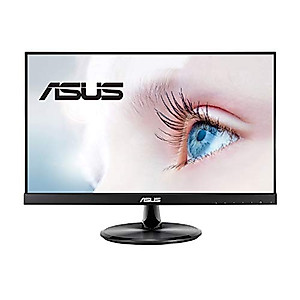 ASUS VP229HE 21.5” Monitor, 1080P Full HD, 75Hz, IPS, FreeSync/Adaptive-Sync, Eye Care, HDMI VGA, Frameless, VESA Wall Mountable, BLACK