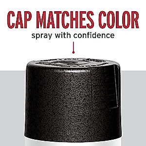 Rust-Oleum 7215830 Stops Rust Hammered Spray Paint, 12 Oz, Black, 12 Ounce (Pack of 1)