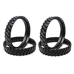 ATIE MX8 Elite MX6 Elite MX8 MX6 Pool Cleaners Tire Track R0526100 Replacement for Zodiac MX8 Elite, MX6 Elite, MX8, Mx6 Pool Cleaner Tire Track R0526100 (4 Pack)