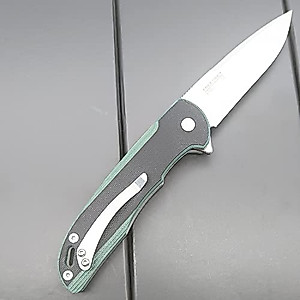 FreeTiger FT901 Folding Pocket Knife D2 Blade G10 Handle Hunting Camping Portable EDC Foldable Knife For Men Dad Father Gift