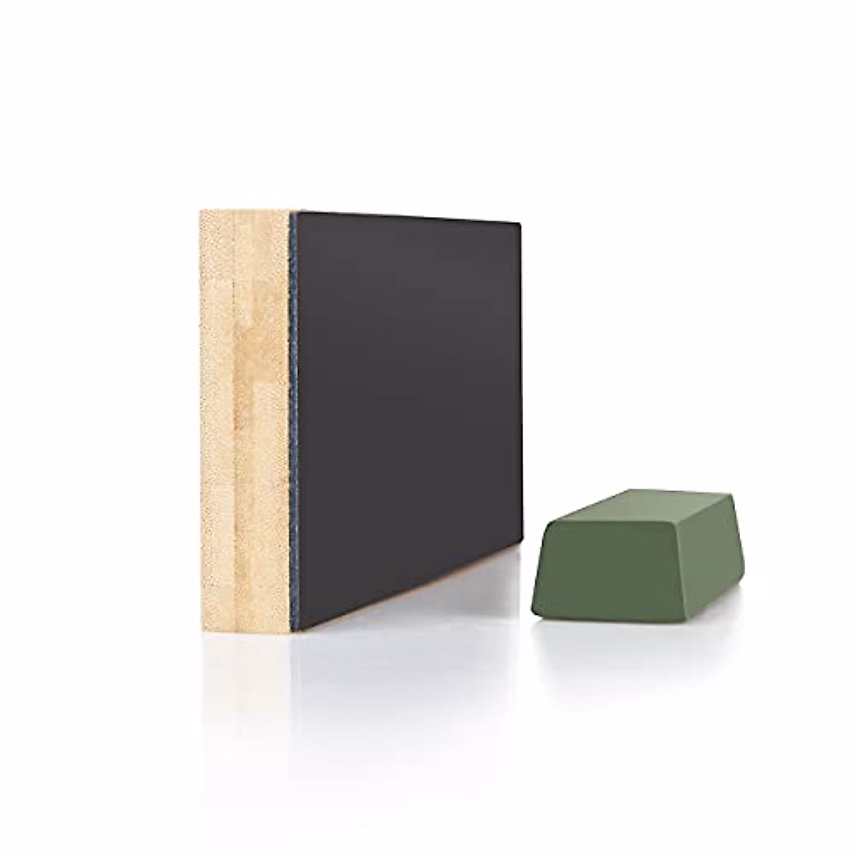 Crystal Lemon Classic Leather Strop kit with Polishing Compound, Sharpening Stone, Whetstone, Knife Sharpening Stone