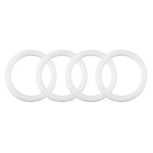 20Pcs Baby Pacifier Chain Clips Adapter Holder Soft Baby Relief Holder Rings Birthday Shower Gift