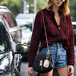 V-MORO Compatible with Airpods Pro/Pro 2 Case, Cute Clear Airpod Pro Case Cover Transparent Protective Case Girl for Apple Airpods Pro [Front LED Visible] Charging Skin Women ( Plum Flower)