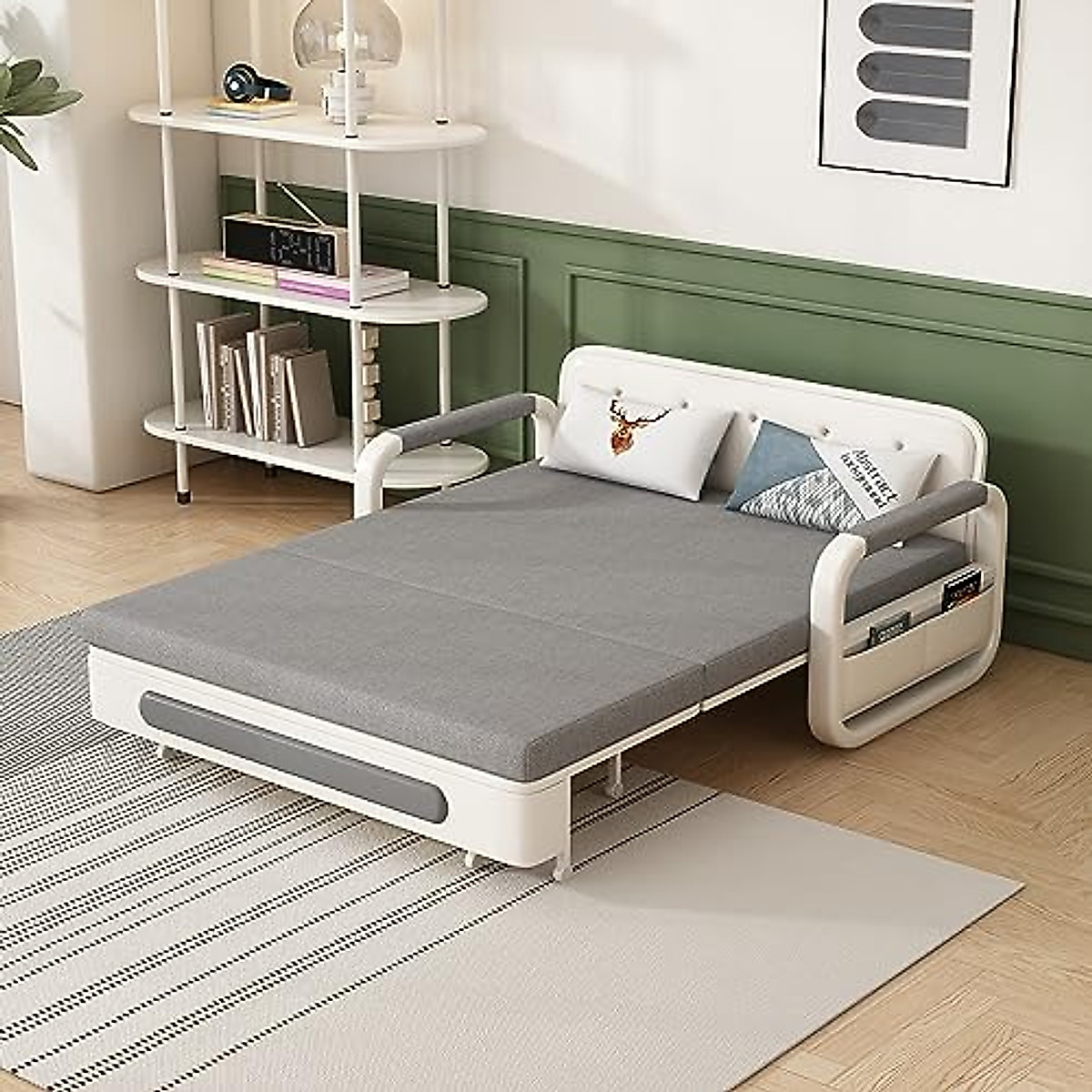 Luck Live Sofa Bed -Pull Out Sofa Bed futon -Sleeper couches for Living Room-Suitable for Small Space, RV Sofa Bed, Lounge