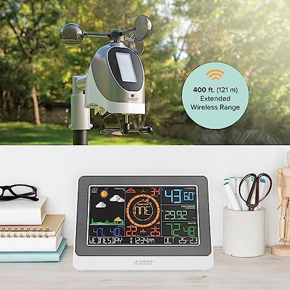 La Crosse Technology C79790-INT WiFi Professional Wireless Weather Station