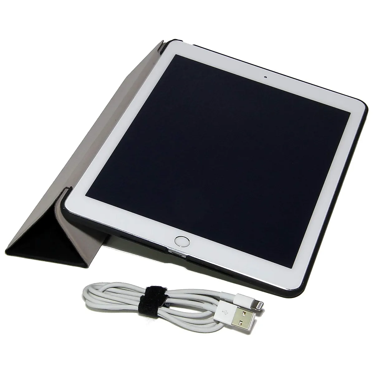 Reusable Cable Ties 3/4" x 4" Self-Gripping Strips Ready to Use Precut Straps for Cable Management and Organizing Cords 50 Pack (Black)